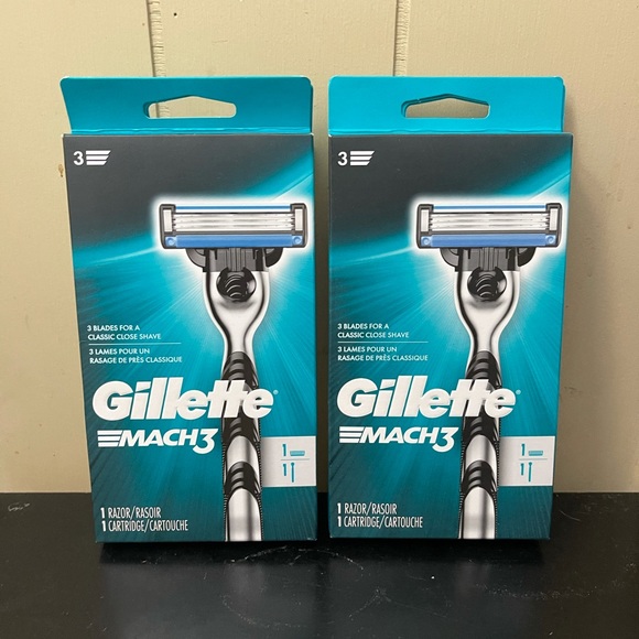 Gillette | Grooming | Gillette Mach 3 Razors 3 Blades | Poshmark